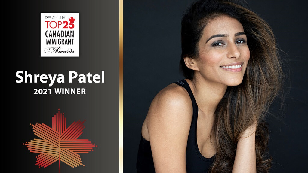 Indian-Canadian actress Shreya Patel named among 'Canada's 100 Most ...