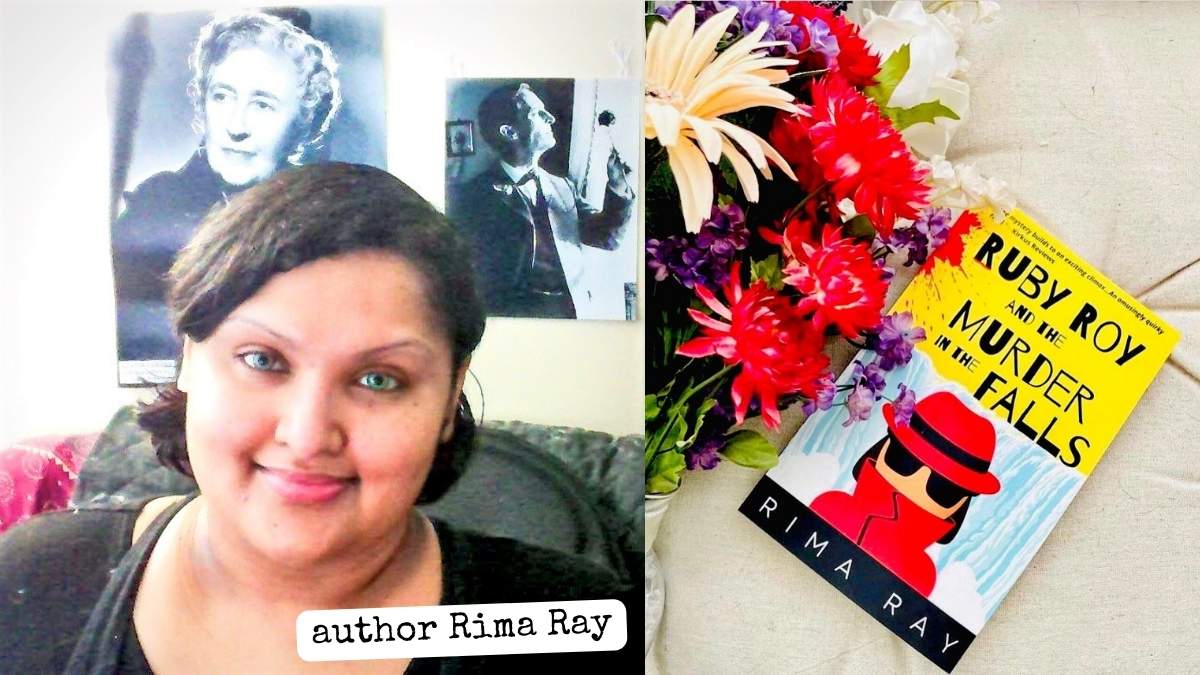Rima Ray's award-winning bestseller 'Ruby Roy and the Murder in the Falls' infuses Bollywood ...